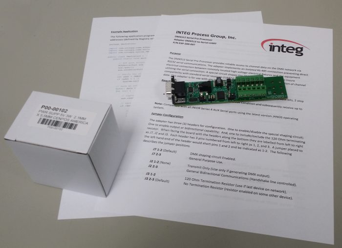 JNIOR as a DMX Fixture Revisited | INTEG Process Group