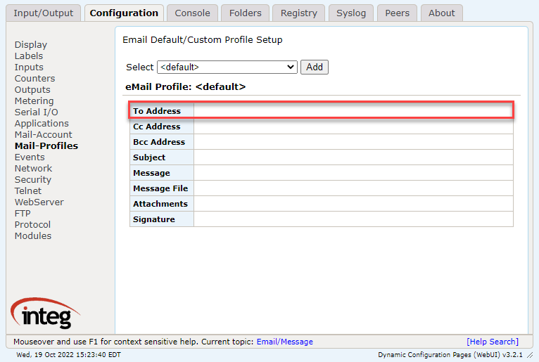 Sending Email Overview