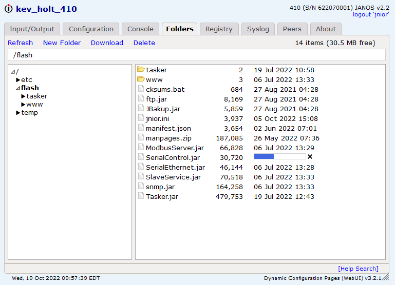 Running an Application