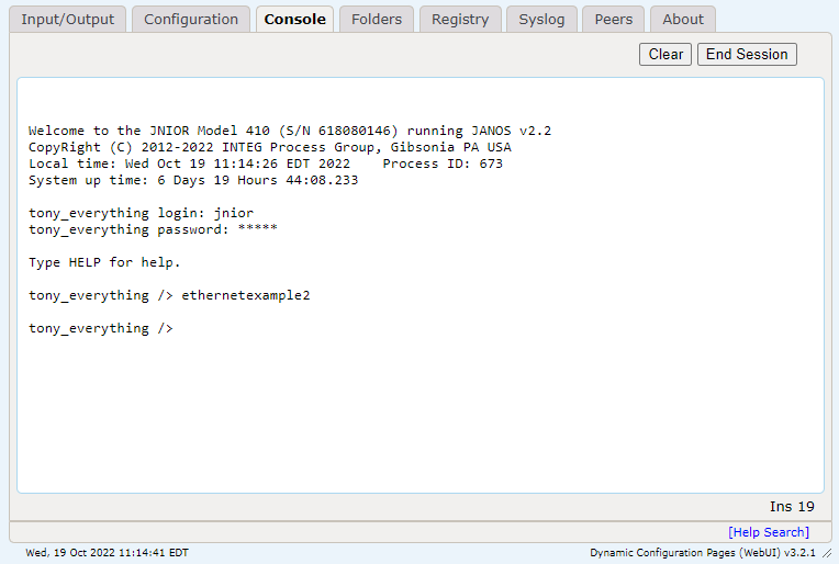 Ethernet Communications Overview